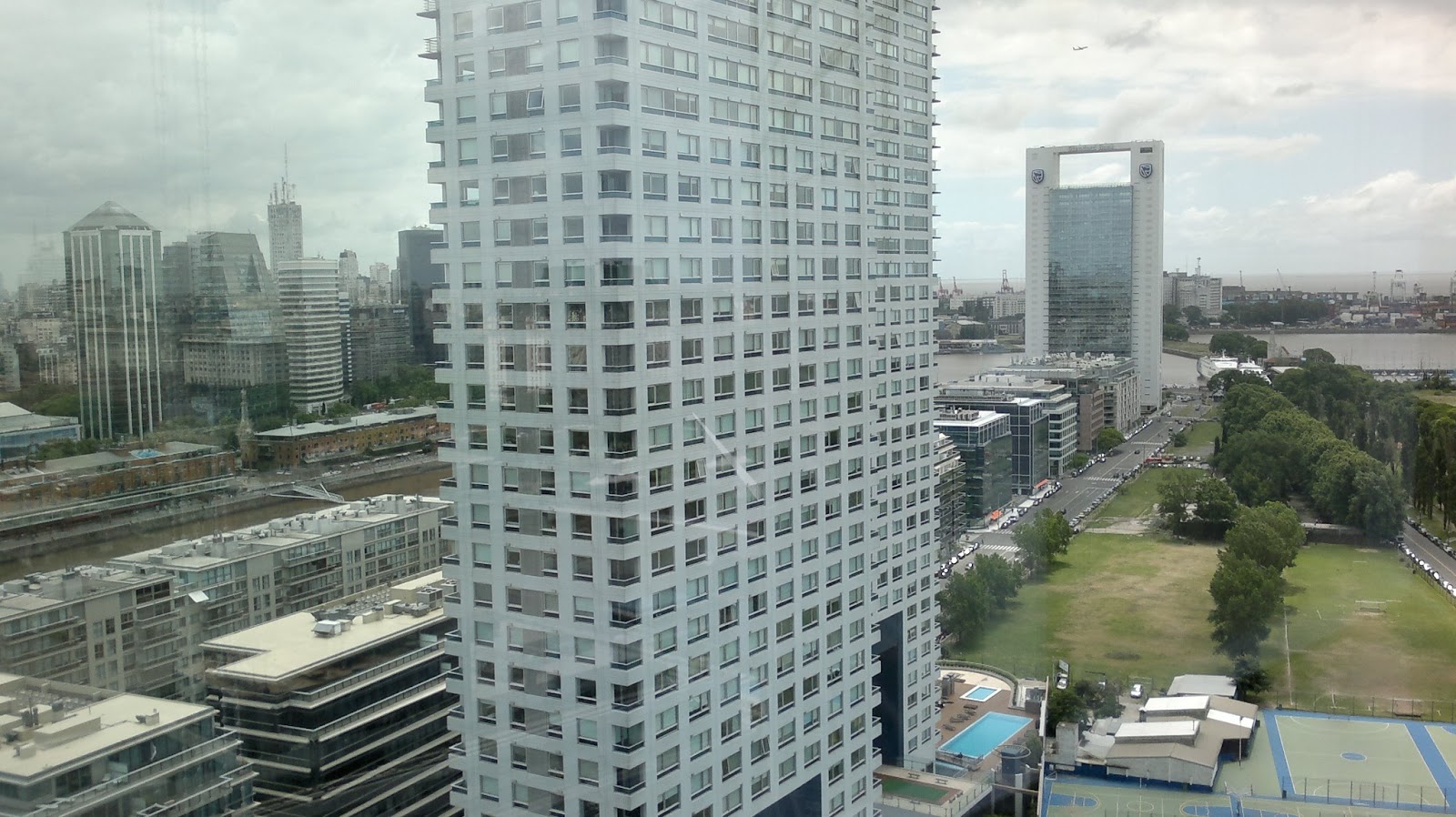 Imágenes de Buenos Aires: Vistas desde edificio YPF piso 23